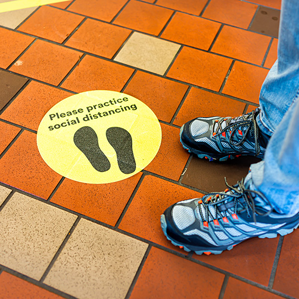 Floor Graphics in Charleston SC - Rise Above Sign & Graphics